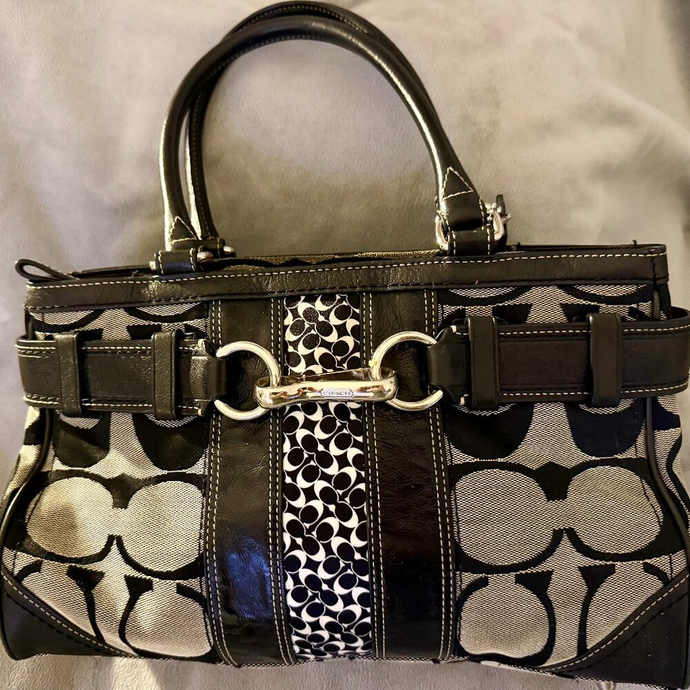Coach Signature Hampton Purse (Also Known As The Hamp… - Gem